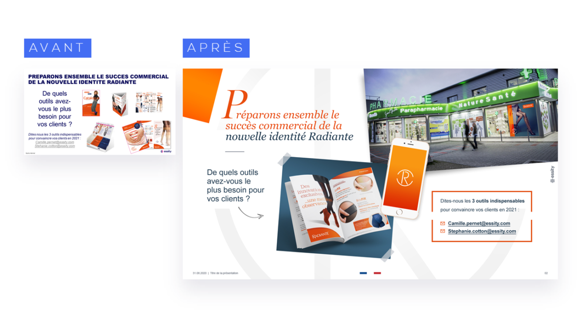 Direction artistique - Notre expertise - La boite à slides